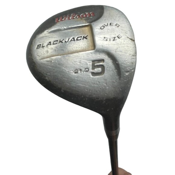 Wilson | Games | Wilson Black Jack 5 Wood Golf Club Righthanded Over ...